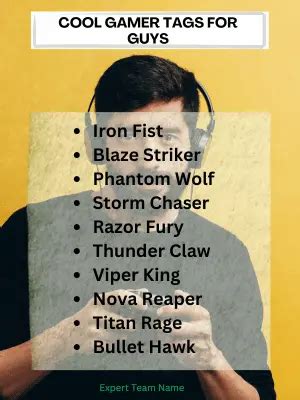 440 Cool Gamer Tags Unique Funny And Trendy Ideas
