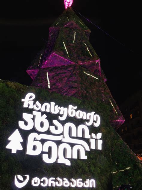 ჩაისუნთქე ახალი წელი 🎄 ტერაბანკის განსაკუთრებული საახალწლო ხე უკვე ბუკიას ბაღში დგას 👉 ხე