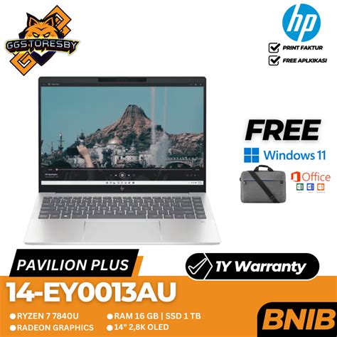 Jual Laptop Hp Pavilion Plus Ey Au Ey Au Ey Au R U Gb Shopee Indonesia