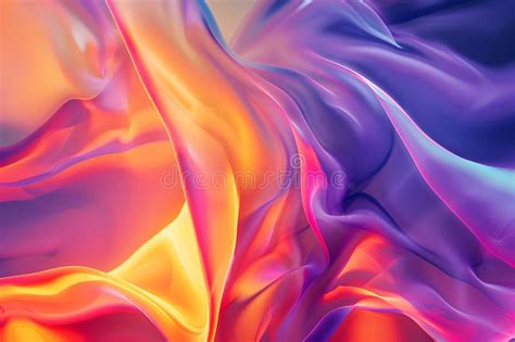 Vibrant Hues Dance Abstract Swirls Of Purple Orange And Pink Create A Dynamic Evocative