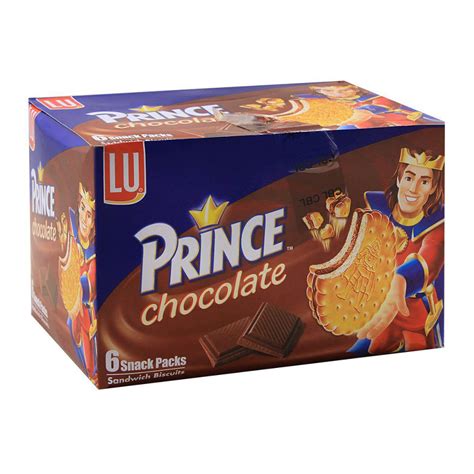 Buy Lu Prince Biscuit Chocolate 6`s Snack Pack At Best Price In