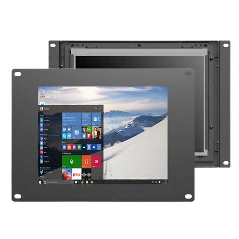 Panel mount Open Frame TFT Touch skærm HDMI VGA DVI Composite