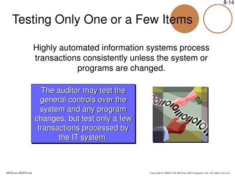ppt chapter eight audit sampling an overview and application to tests of controls powerpoint