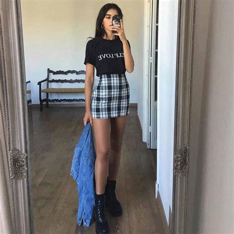 How To Wear Plaid Skirts 32 Outfit Ideas My Trendy Coop