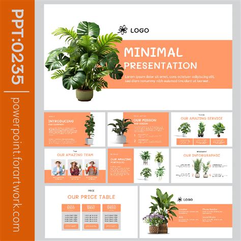 Template Powerpoint สวยๆ เรียบหรู มินิมอล