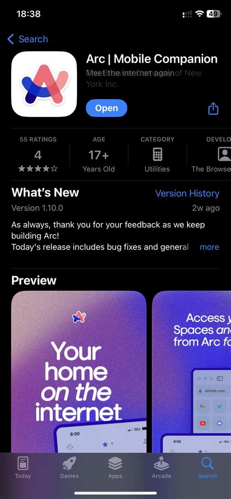 Arc Mobile Companion Is Back R Arcbrowser