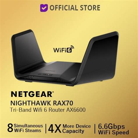 Jual Network Peralatan Jaringan Netgear Nighthawk Ax8 8 Stream Wifi 6 Router Rax80 Ax6000 8