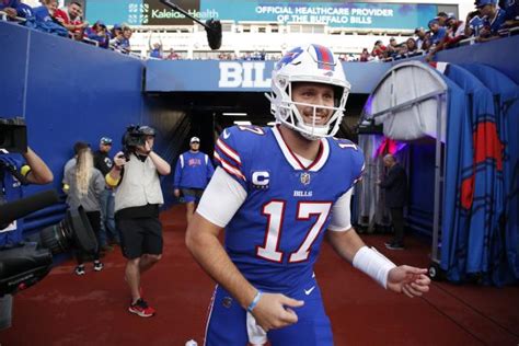 NFL Betting Odds Keep Moving On Josh Allen For MVP They Re Still Not