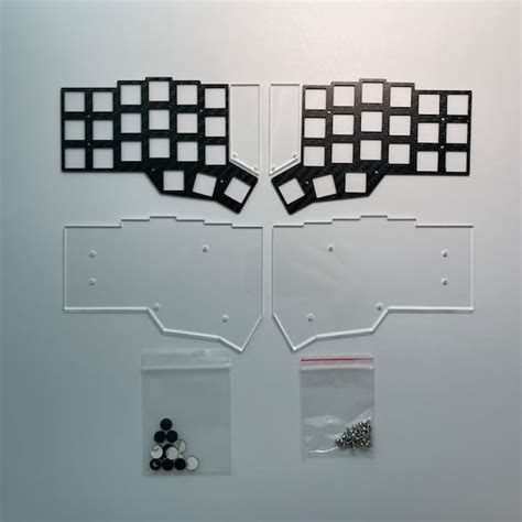 Carbon Fiber Clear Acrylic Case Kit For DIY Mechanical Etsy