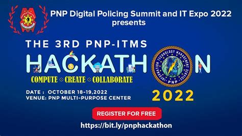 3rd Pnp Itms Hackathon Pnp Multi Purpose Center Camp Crame Quezon City