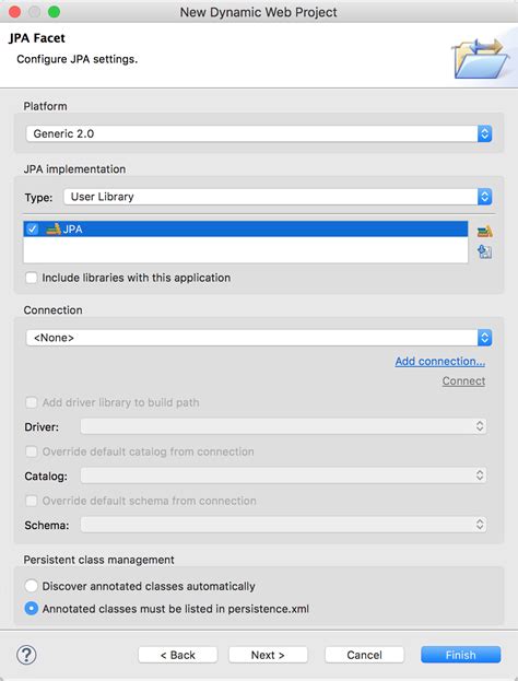 Travaux Pratiques Java Persistence Api