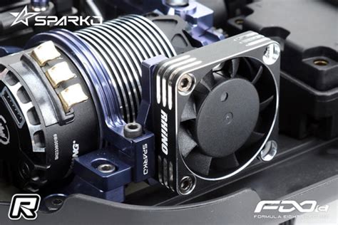 Red RC Sparko F E Competition Buggy