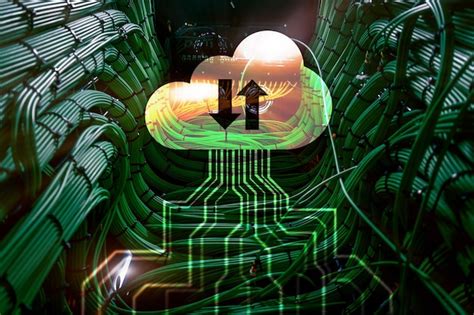 Premium Photo Cloud Server And Computing Data Storage And Processing