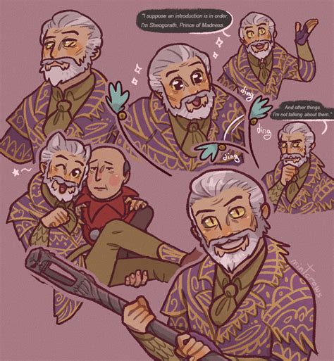I Got Elder Scrolls Nostalgia And Wanted To Draw Sheogorath And