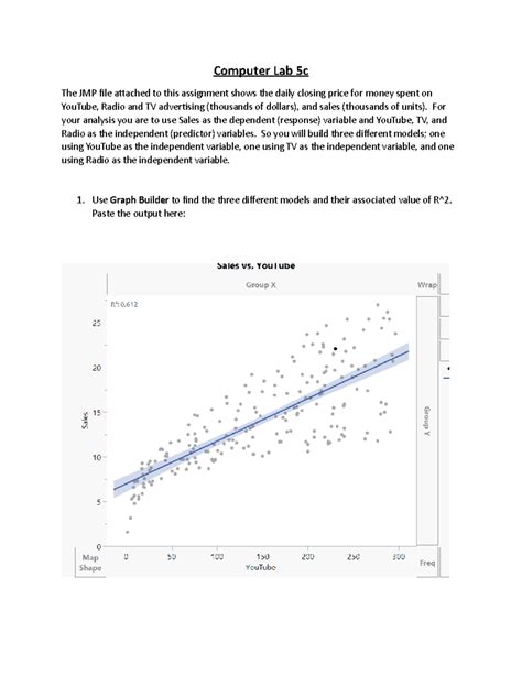 Computer Lab 5c 1 Lab 5c Jordan Tait Computer Lab 5c The Jmp File Attached To This