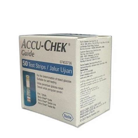 Accu Chek Guide Test Strip At Best Price In Surat By Vasudev Enterprise ID