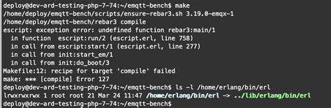 Error Emqtt Bench Make Home Deploy Emqtt Bench Scripts Ensure