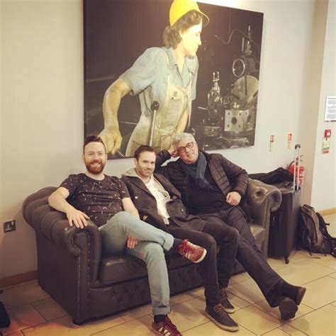 Graham Gouldman Here Are Iain Ciaran And Myself Waiting