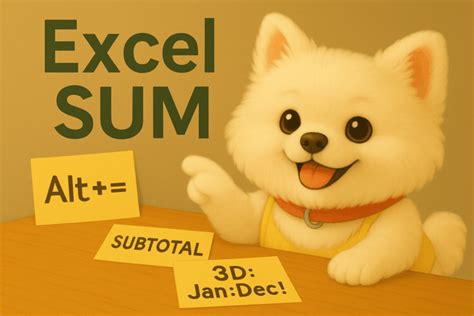 Excel Sum 函數完整指南 基本求和、自動求和、錯誤隱藏行條件和 3d 求和 Excel Sum 函數完整指南 基本求和、自動求和、錯誤隱藏行條件和 3d 求和