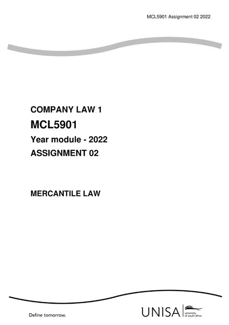 Mcl5901 Assignment 02 Practice Question They Love Asking This