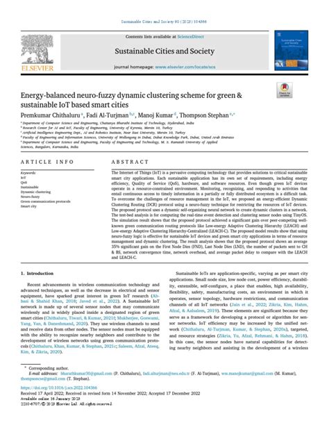 Energy Balanced Neuro Fuzzy Dynamic Clustering Scheme For Green