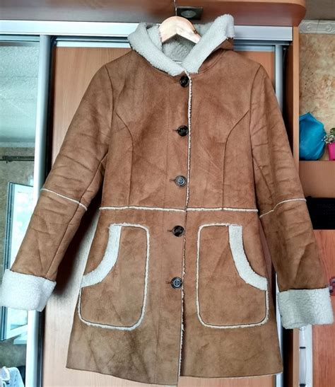 Женская дубленка искусственная в хорошем состоянии Без дыр и потртостей Hotandspicy Хорошее