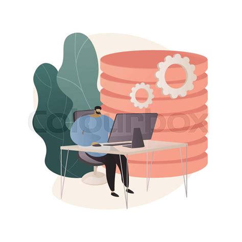 Analytics And Data Science Abstract Concept Vector Illustrat Colourbox