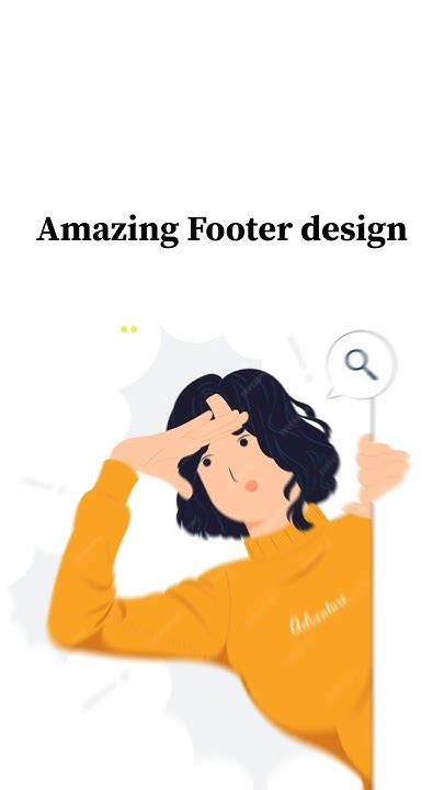 creative footer design inspiration 😍🔥 footerdesign webdesign webdevelopment footer trending