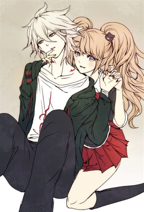 Enoshima Junko And Komaeda Nagito Danganronpa And 1 More Drawn By Z