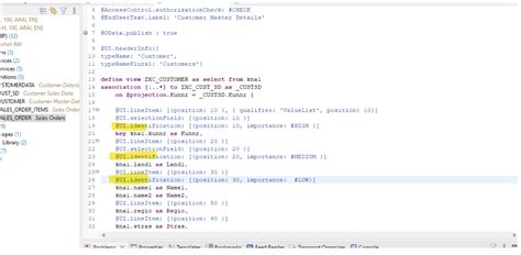 Fiori List Report Application Using Cds Views And Cds Annotations With