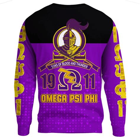 Fraternity Sweatshirt Omega Psi Phi Sweatshirts Kreamshirt