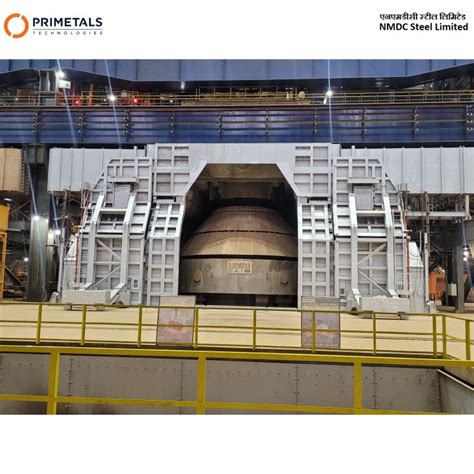 Successful First Heat Bof Converter Primetals Technologies Nmdc