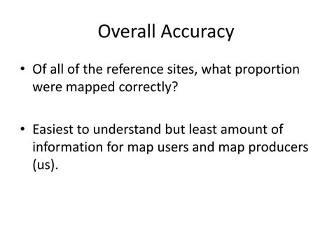 Ppt Accuracy Assessment Of Thematic Maps Powerpoint Presentation Free Download Id1837963