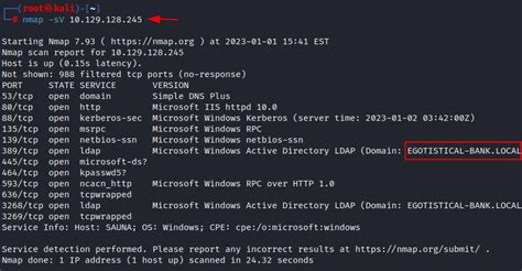 Hack The Box Sauna Walkthrough