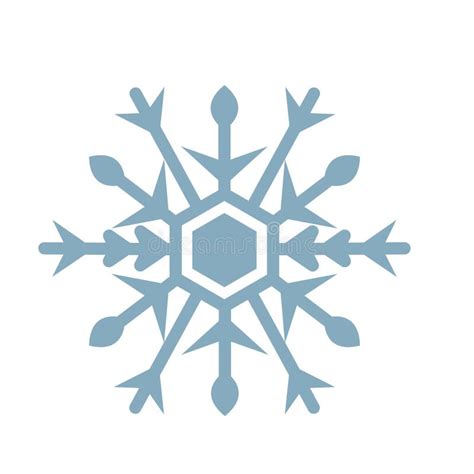 Blue Snowflake Vector Clip Art Stock Vector Illustration Of Season Decoration 261781919
