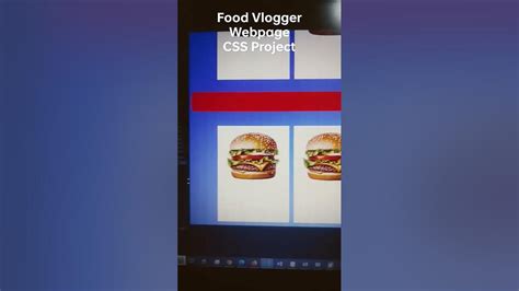 Create An Digital Food Vlogger Page Using Only Css Css Project Asmrcode Youtube