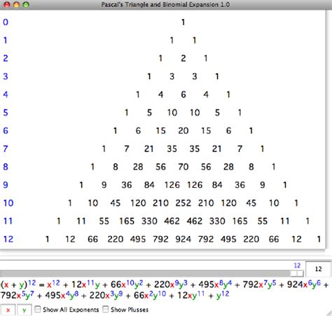 Pascals Triangle Anoved Net
