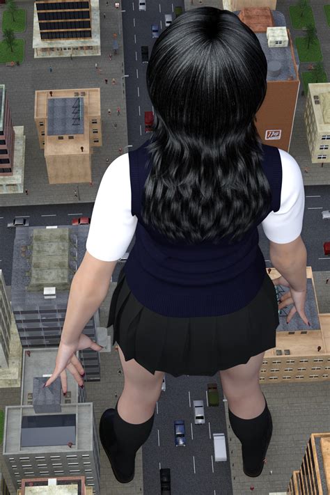 Asian Giantess 5 By Alberto62 On Deviantart