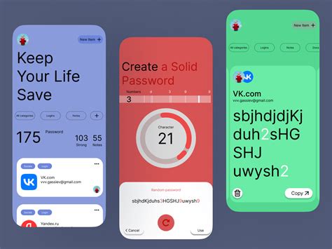Password Manager Mobile App By Valeriy On Dribbble