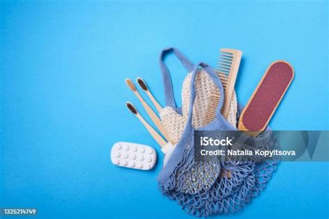 복사 공간을 갖춘 에코 라이프스타일을 위한 제로 폐기물 세트 0명에 대한 스톡 사진 및 기타 이미지 0명 가방 개념 Istock