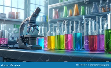 Exploring The Microscopic World A Detailed Look At Microscope In Modern Laboratory Setting For