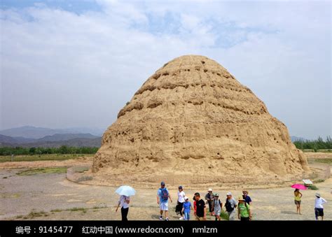 西夏王陵遗址陵塔 高清图片下载 红动中国