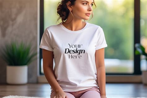 Gildan 64000 Mockup T Shirt Mockup Graphic By Black Bird Studio Creative Fabrica