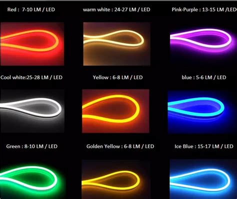 Led Neon Flex Tube Light Flexible Led Light Strip Diffuser Rgb12v Led