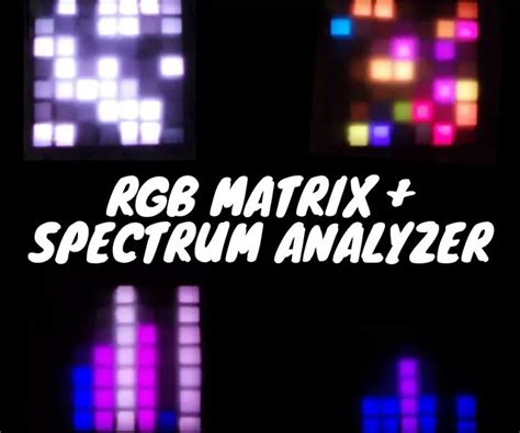 Rgb Matrix Spektrumanalysator Gunook Wie Und Was Produzieren Rgb Matrix Spektrumanalysator Gunook Wie Und Was Produzieren