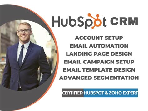 Hubspot CRM Setup Hubspot Sales Automation Hubspot Landing Page Upwork