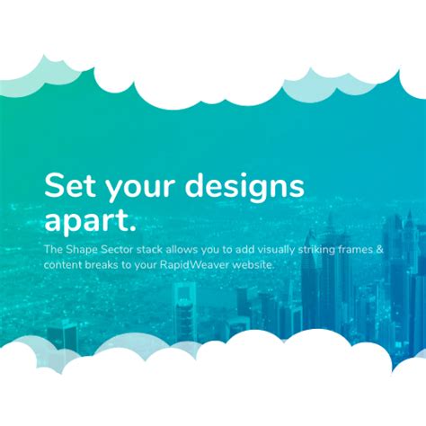 Shape Sector New Stack