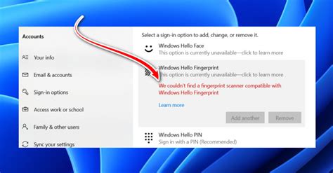 Fix “we Couldnt Find A Fingerprint Scanner Compatible With Windows
