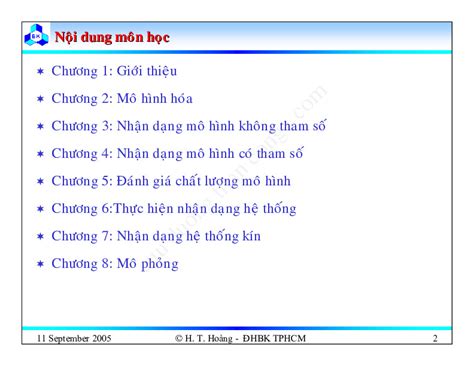 PDF Mô Hình Hóa Nhận Dạng Và Mô Phỏng Đh Bách Khoa Hcm Huỳnh Thái Hoàng Chuong Ndht K Pdf