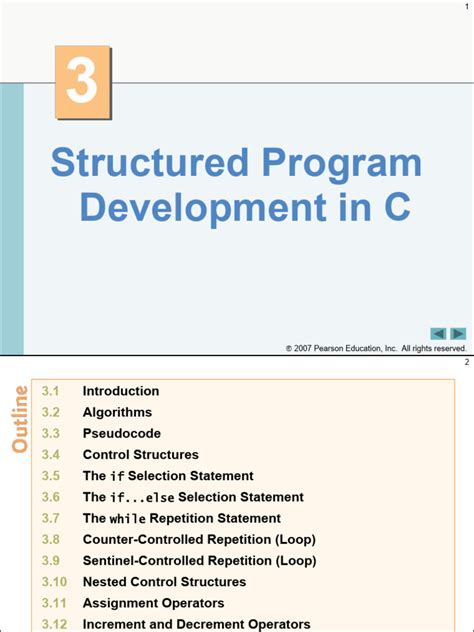 C Programming Control Structures Guide Pdf Algorithms Control Flow